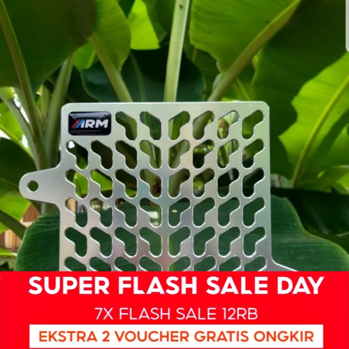 Jual Cover radiator ARM new pcx 160 cc stanlish tebal vario tzm 110 125 ...