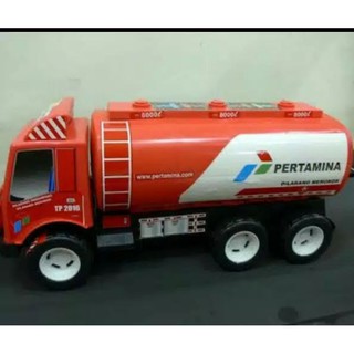 Jual Mainan Truck Bensin Pertamina Shell Truk Tangki Bensin Pertamina ...