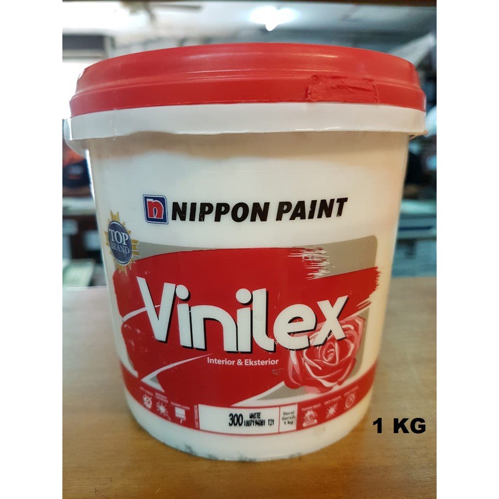 CAT VINILEX 1 KG CAT TEMBOK VINILEX KEMBANG 5000 NIPPON PAINT | Shopee Indonesia