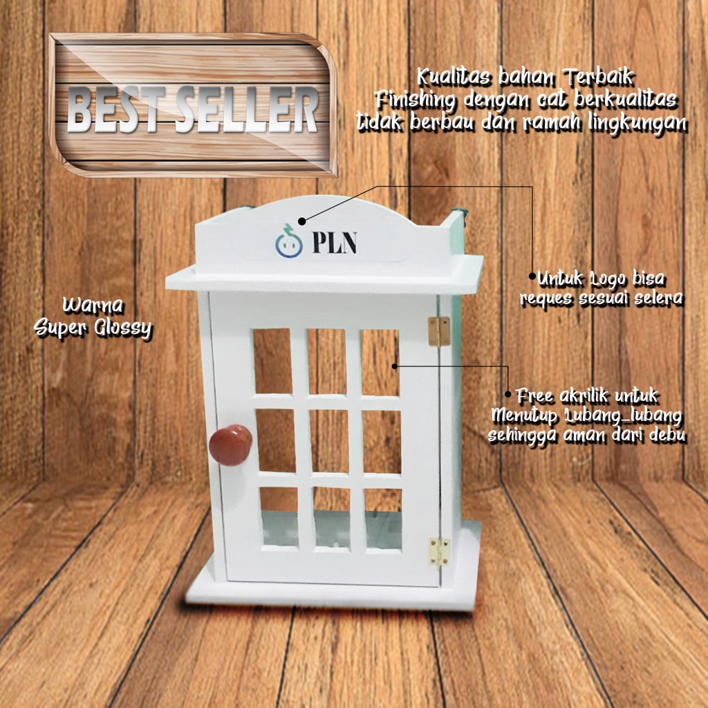 Jual Box Meteran Listrik Token Putih | Shopee Indonesia