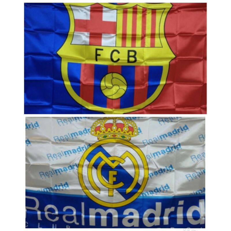 Jual Bendera Spanduk Giant Flag Klub Club Tim Team Sepak Bola Real ...