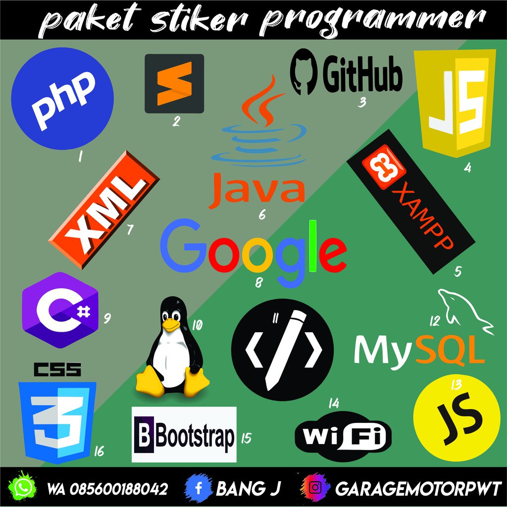 Jual STIKER PROGRAMMER STIKER CODING STIKER KEREN | Shopee Indonesia