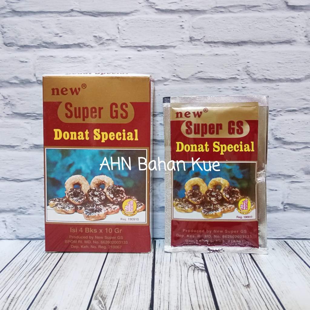 Super GS Donat Special Ragi Kering Donat Sachet 4*11gr | Shopee Indonesia
