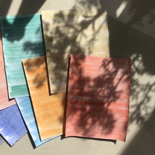 Jual KERTAS SURAT ESTETIK HANDMADE MURAH / AESTHETIC WATERCOLOR LETTER ...