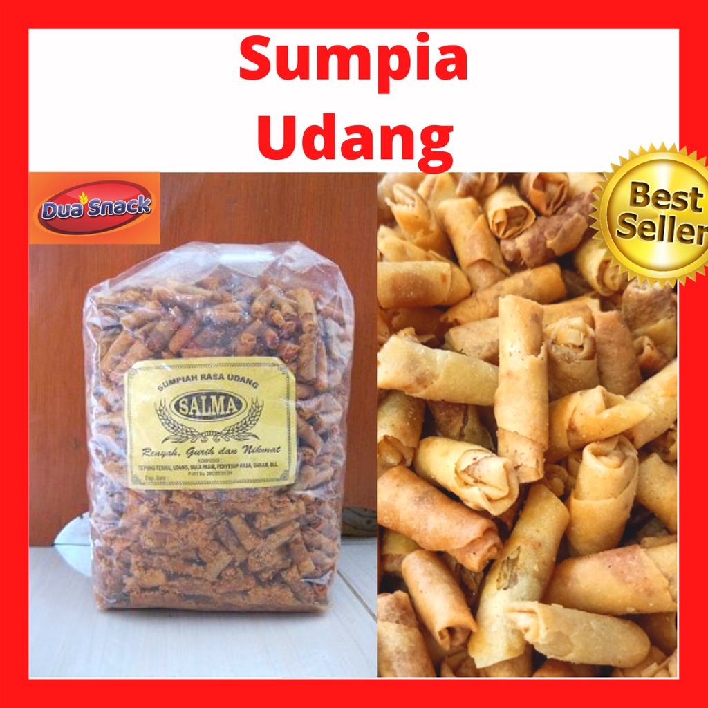 Jual Makanan Ringan Snack Cemilan Sumpia Udang 4900 g Enak Lezat Gurih ...