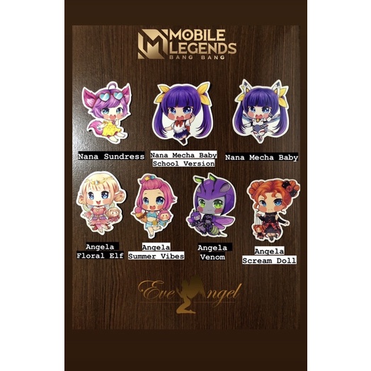 Jual Sticker Mobile Legends SUPPORT | MLBB Nana Angela | Shopee Indonesia