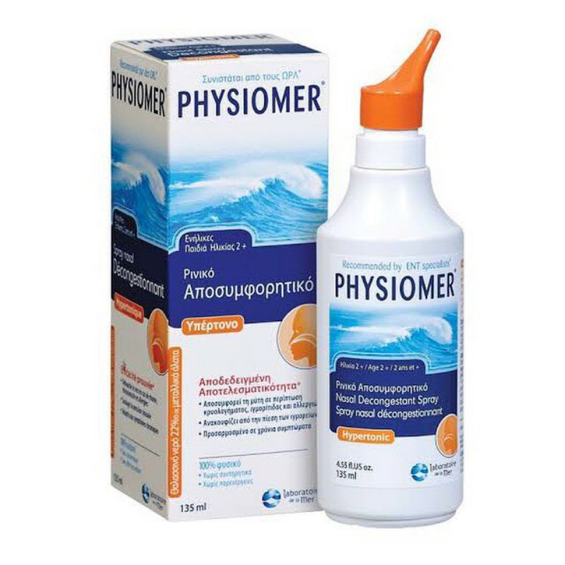 Jual Physiomer Hypertonic / Cairan semprot hidung untuk flu | Shopee ...