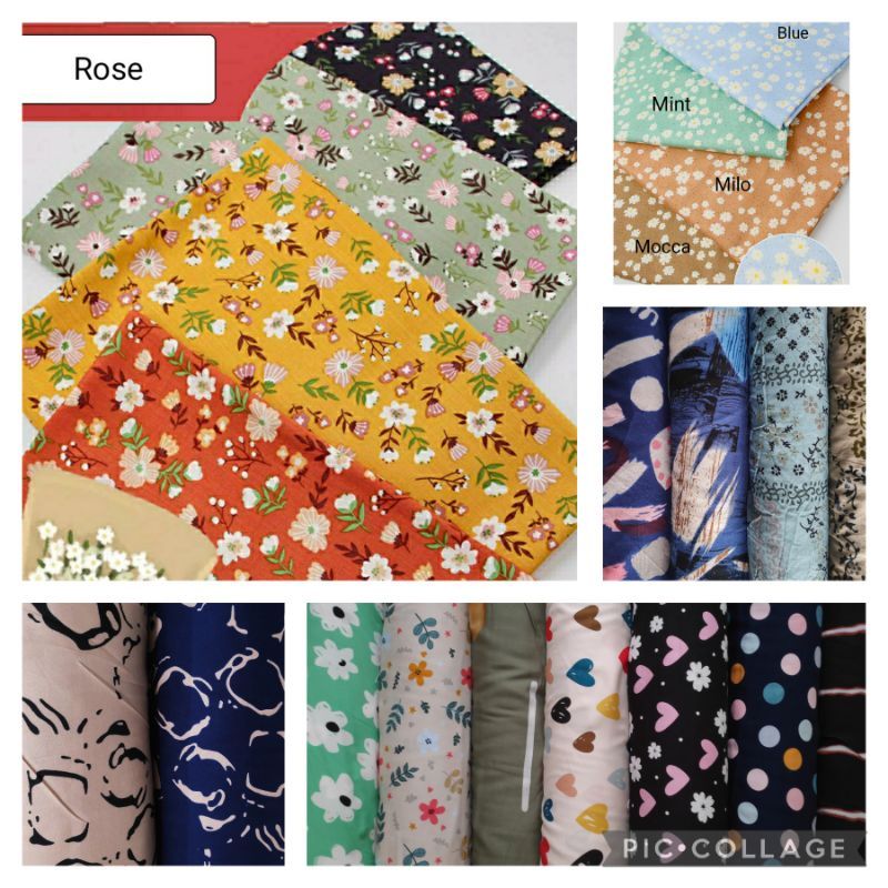Jual Kain Rayon Motif Cantik dan Murah | Shopee Indonesia