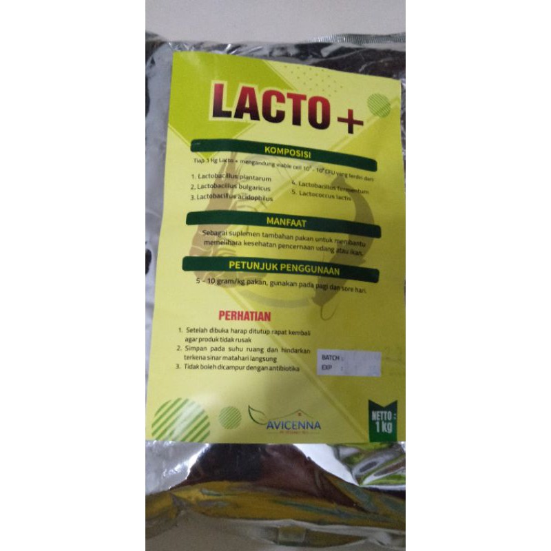 Jual Jual produk probiotik Lacto+ untuk budidaya udang dan ikan ... Jual Jual produk probiotik Lacto+ untuk budidaya udang dan ikan ...