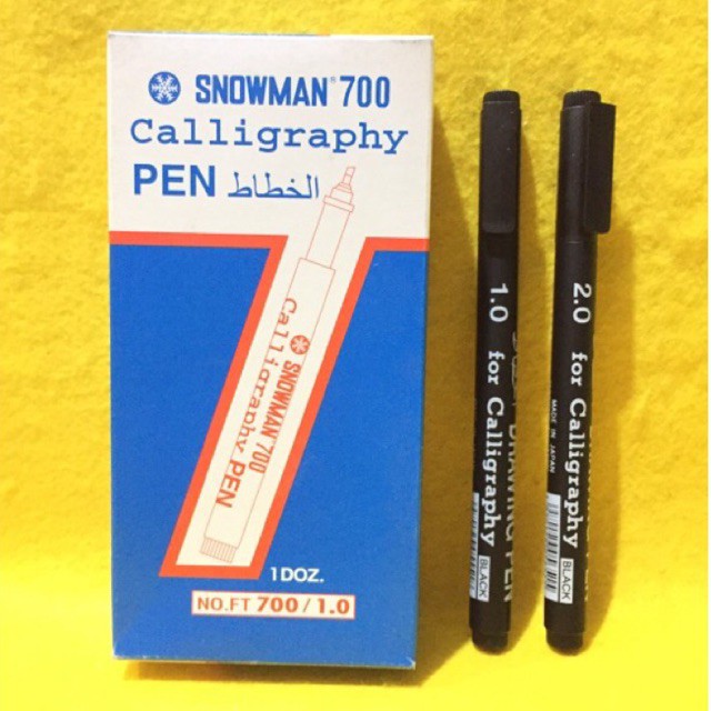 Jual Calligraphy pen SNOWMAN FT700 (1 pcs) | Shopee Indonesia