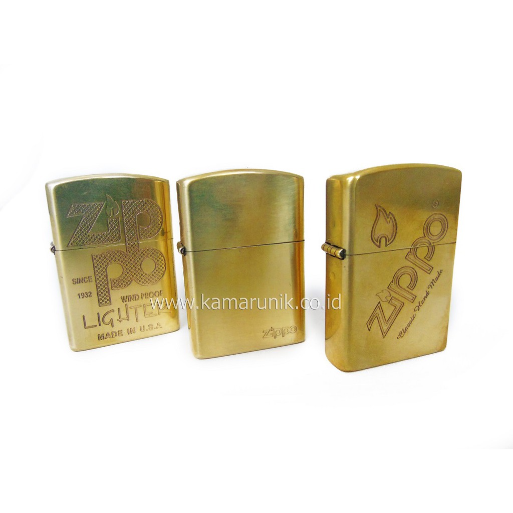 Jual KOREK API ZIPPO KUNINGAN SK / GOLD | Shopee Indonesia