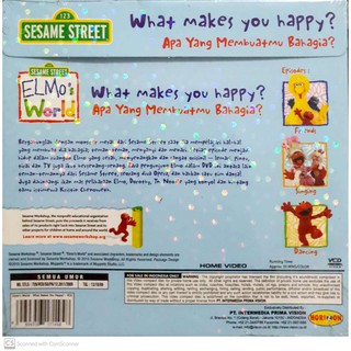 Jual Sesame Street Elmo's Worlds: What Makes You Happy? | VCD Original ...