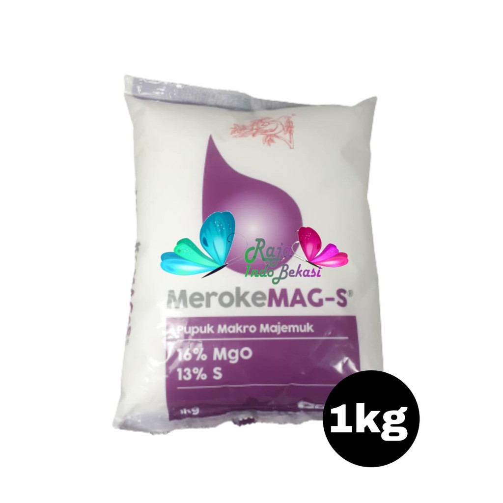 Jual Ori Pupuk Meroke Mag-S 1 Kg Pupuk Mags Magnesium Sulfat Mg Sulfur ...