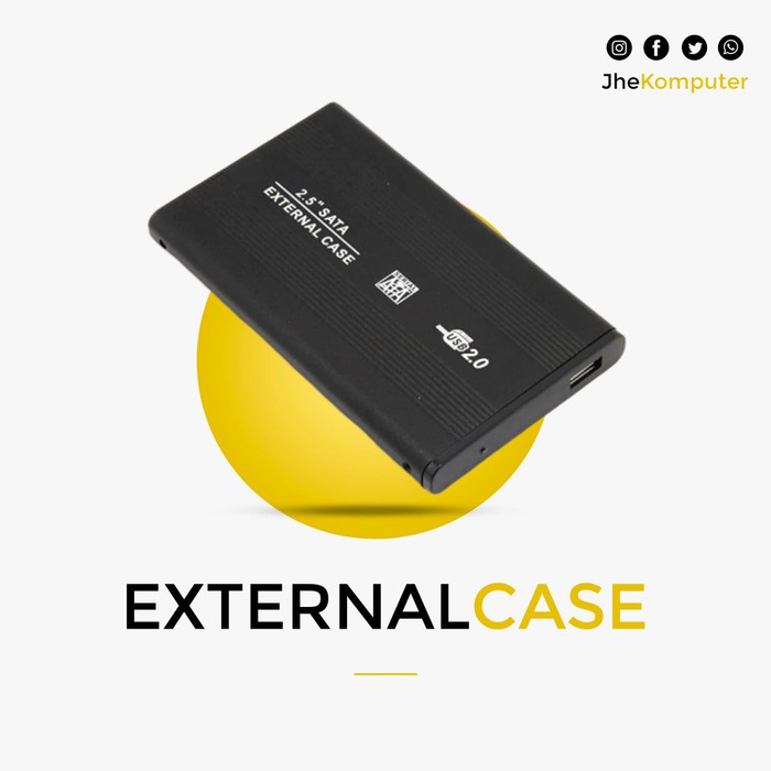 Jual Case HDD external 2.5" IDE , CASE HDD EXTERNAL LAPTOP | Shopee ...
