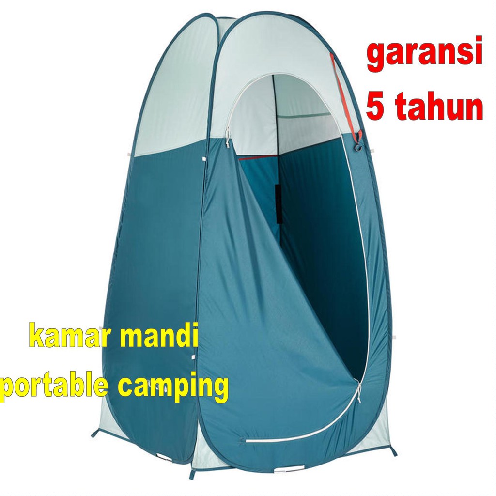 Jual shower cabin hut kamar mandi portable hut bilik untuk camping ...