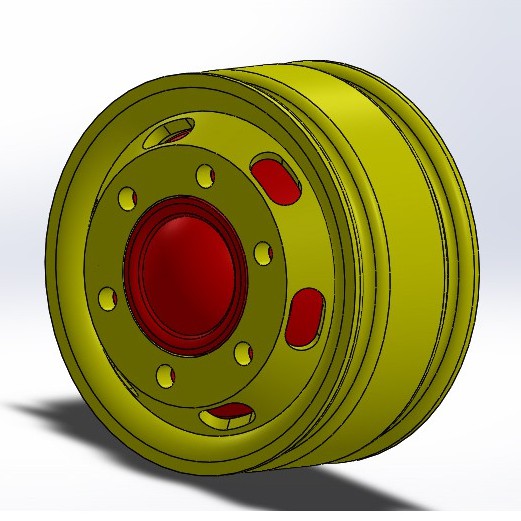 Velg dan Tromol Depan Miniatur Truk Bus Tronton 1/12 canter Skala 1: 10 ...