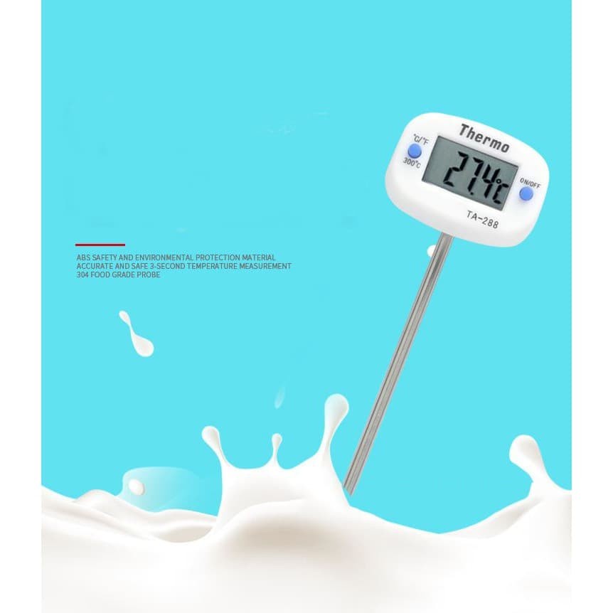 Jual SGS Termometer / Thermometer minyak dapur masak oven air TA288 ...
