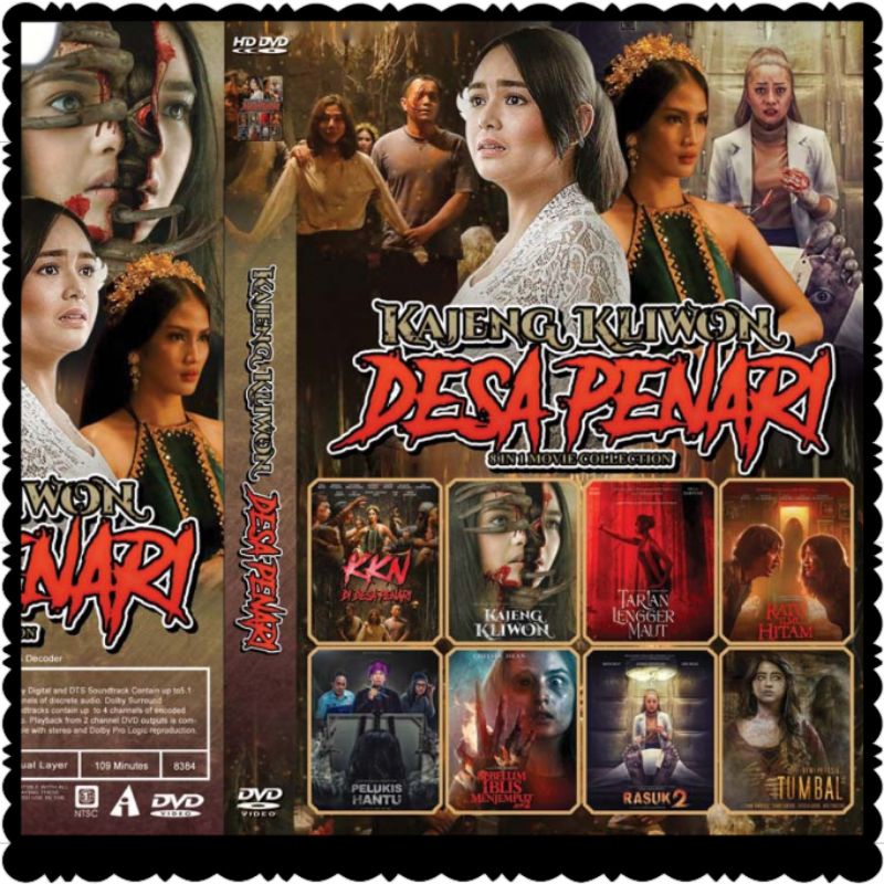 Jual TERBARU KASET KOLEKSI CAMPURAN FILM HOROR INDONESIA TERBARU-FILM KKN DI DESA PENARI-FILM ...