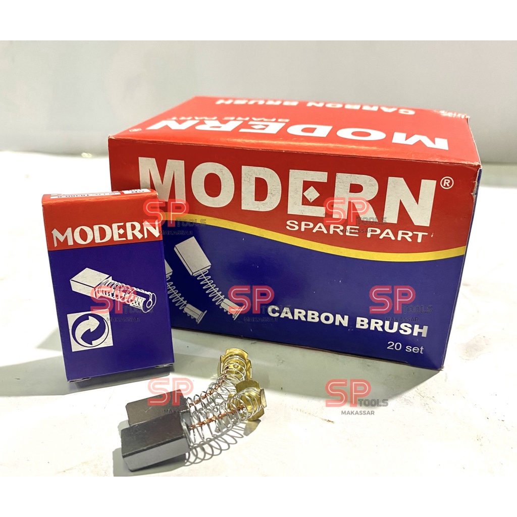 Jual CARBON BRUSH MODERN / SPUL ARANG CB459 CB 459 UNTUK MESIN GERINDA ...