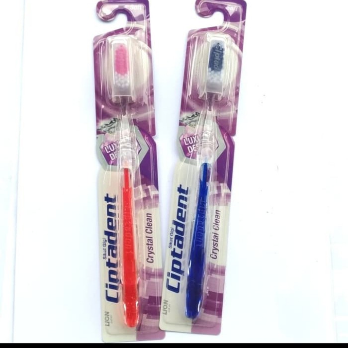Jual Ciptadent Sikat Gigi Crystal Clean isi 1 Pcs | Shopee Indonesia