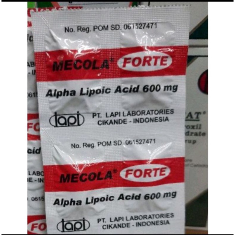 Jual mecola Forte//eceran per kaplet/potongan | Shopee Indonesia