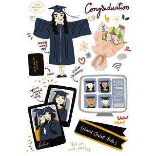 Jual sticker wisuda | Shopee Indonesia