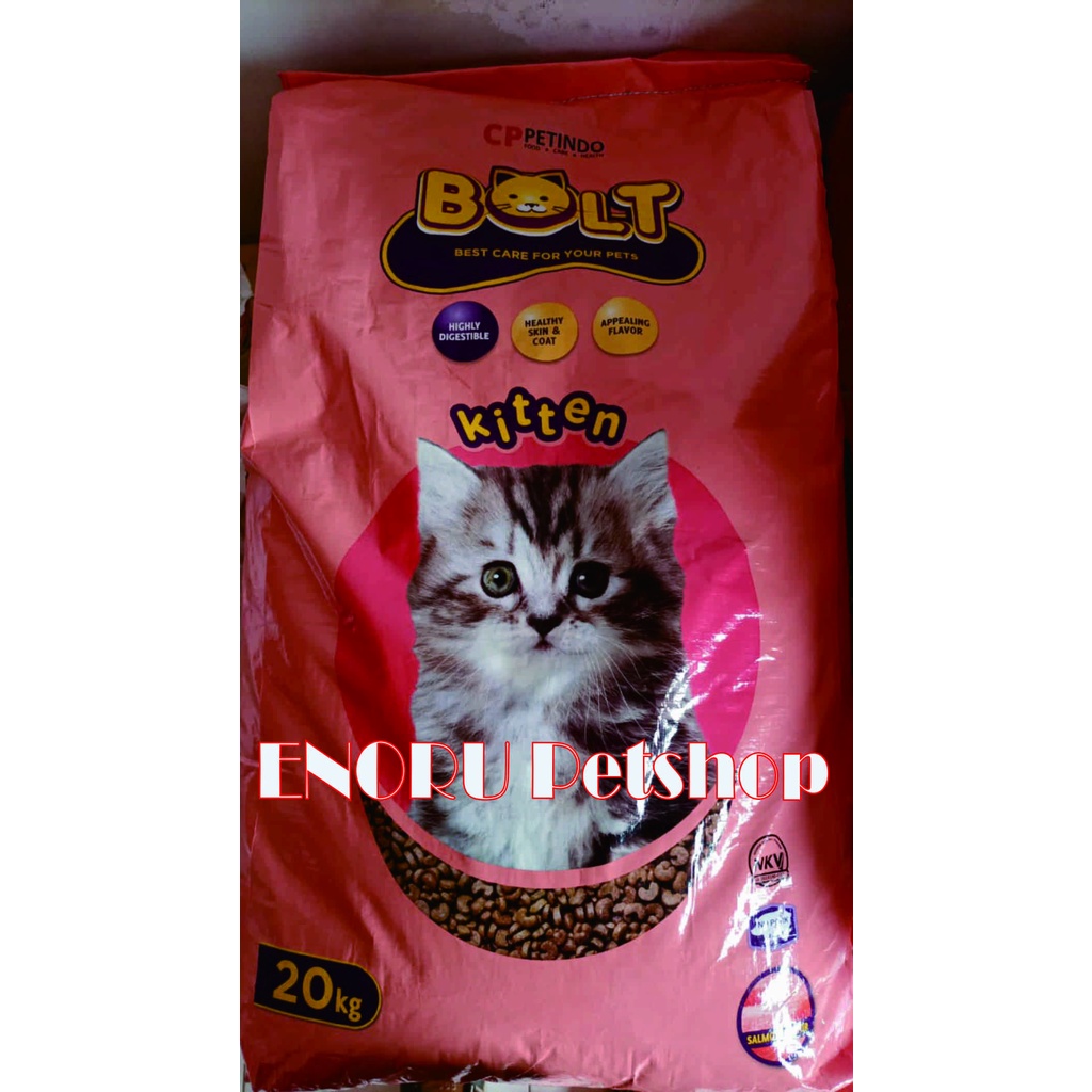Harga Bolt Makanan Kucing 20kg Terbaru Desember 2022 |BigGo Indonesia