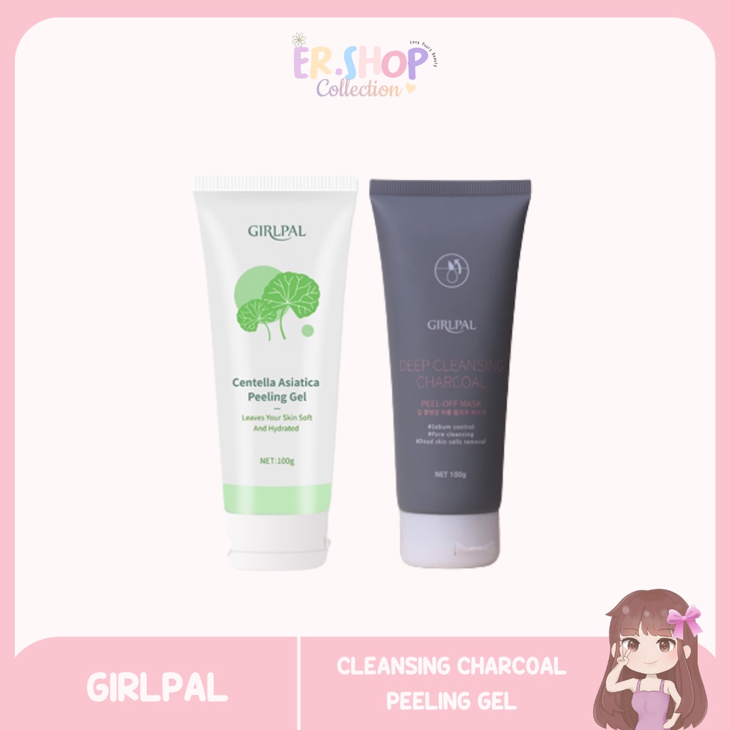 Jual GIRLPAL Centella Asiatica Peeling Gel 100g Facial Glowing Blackhead Cleaner Body ...