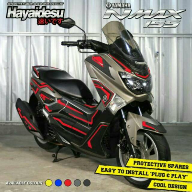 Jual Nmax Old Full set body protector hayaidesu Indonesia|Shopee Indonesia