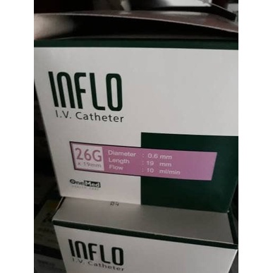 Jual Onemed Inflo IV Catether 26G / Inflo 26G | Shopee Indonesia