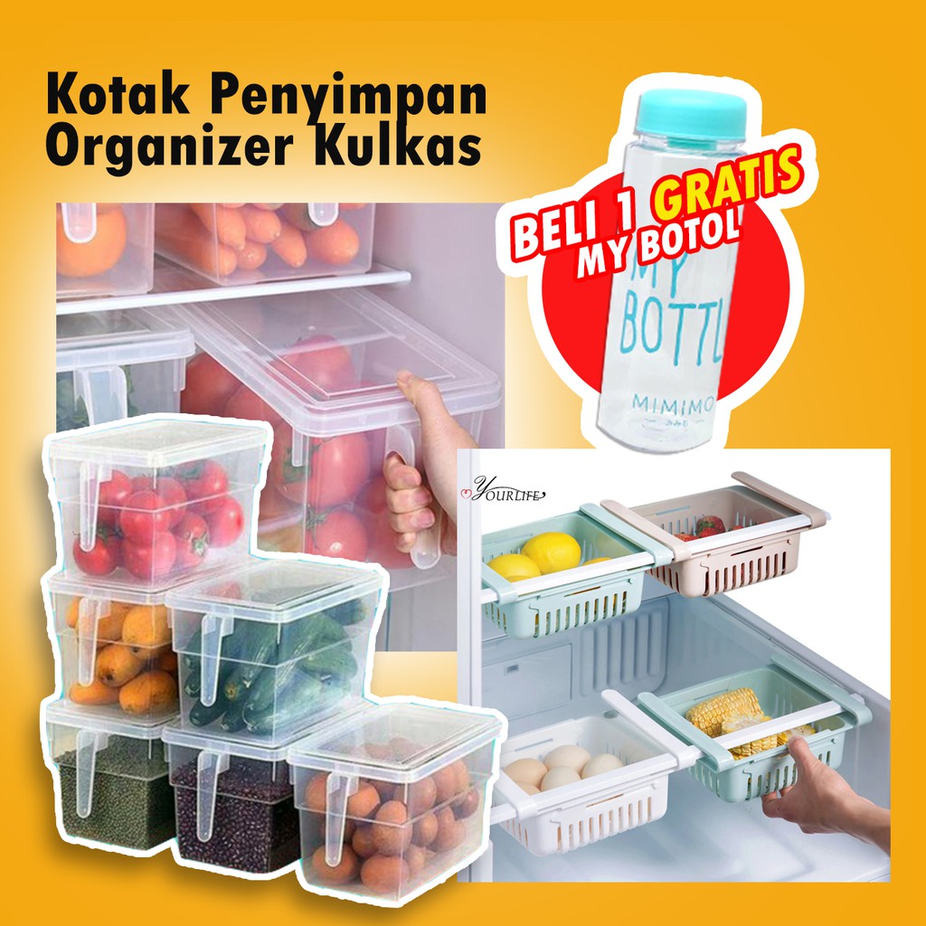 Jual FOOD CONTAINER WHITE BOX PENYIMPAN DALAM KULKAS | Shopee Indonesia