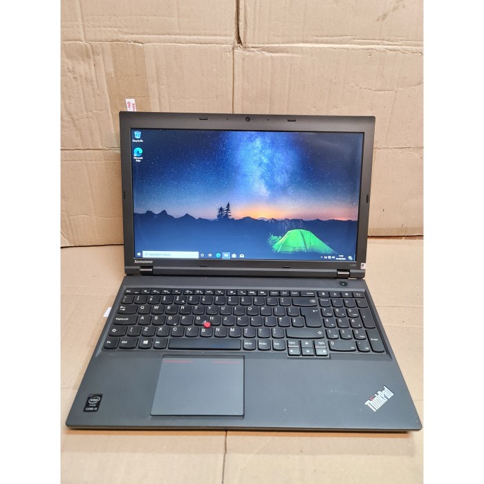 Jual [ Laptop Second / Bekas ] Laptop Lenovo Thinkpad L540-Core I5 Gen 4-15 Inch-Numeric-Mulus ...