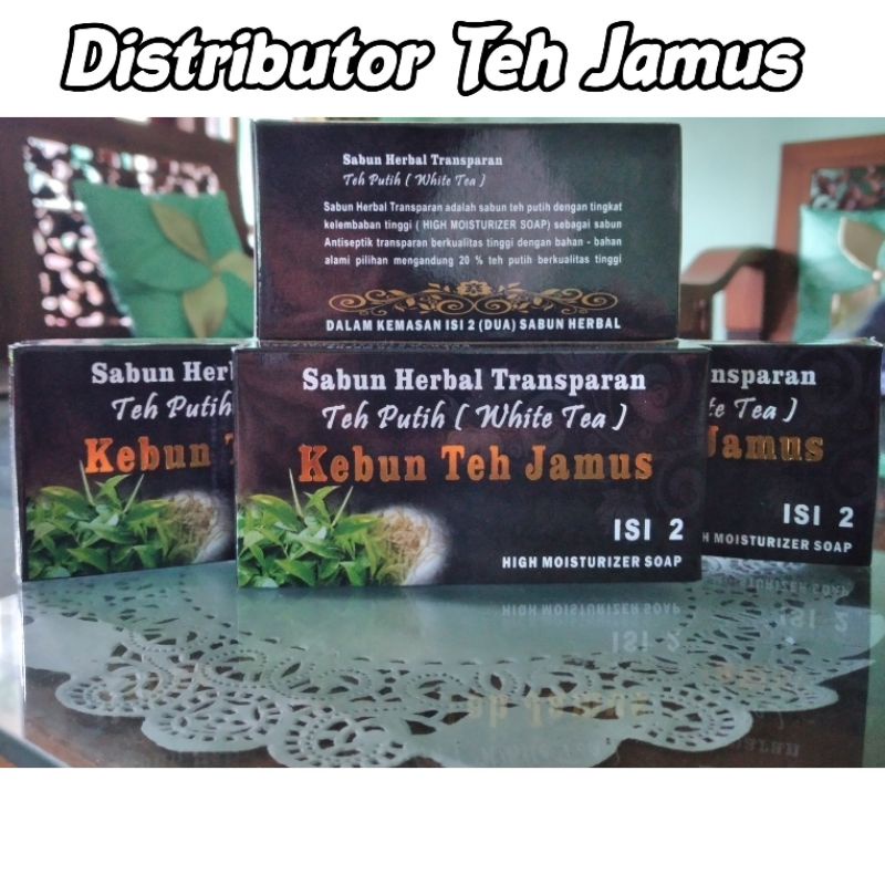 Jual SABUN HERBAL TRANSPARAN Teh Putih (White Tea) | Shopee Indonesia