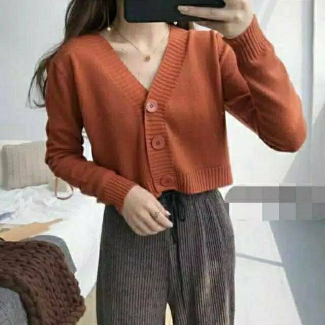 Jual Cardigan Rajut MILENIA l Sweater Rajut Wanita l Cardigan Rajut l ...