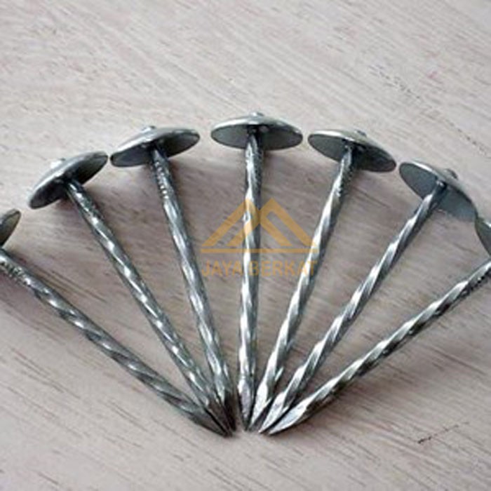 Jual paku payung asbes seng atap roofing ulir 3" / 7cm 1/2kg | Shopee ...