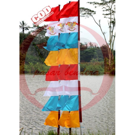 Jual umbul umbul garuda 8 mata 20 pcs | Shopee Indonesia