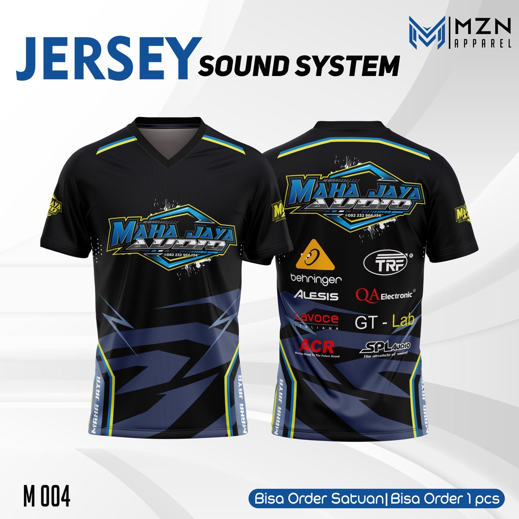 Jual [ BISA SATUAN ] JERSEY SOUND SYSTEM CUSTOM DESIGN | Shopee Indonesia