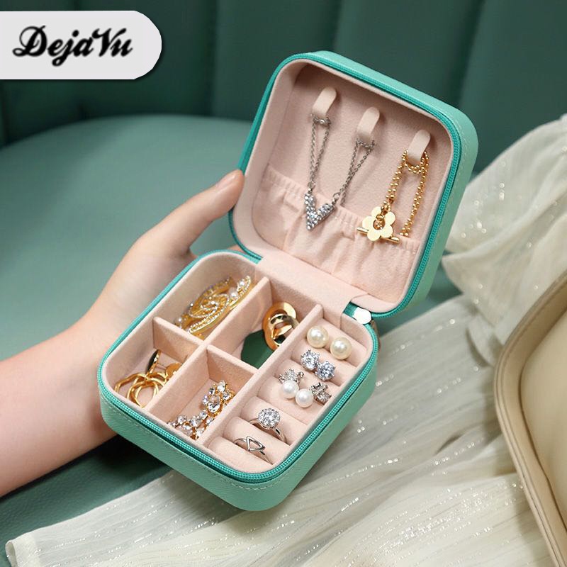 Jual Dejavu Kotak Perhiasan Travel Jewelry Box Mini Tempat Penyimpanan ...