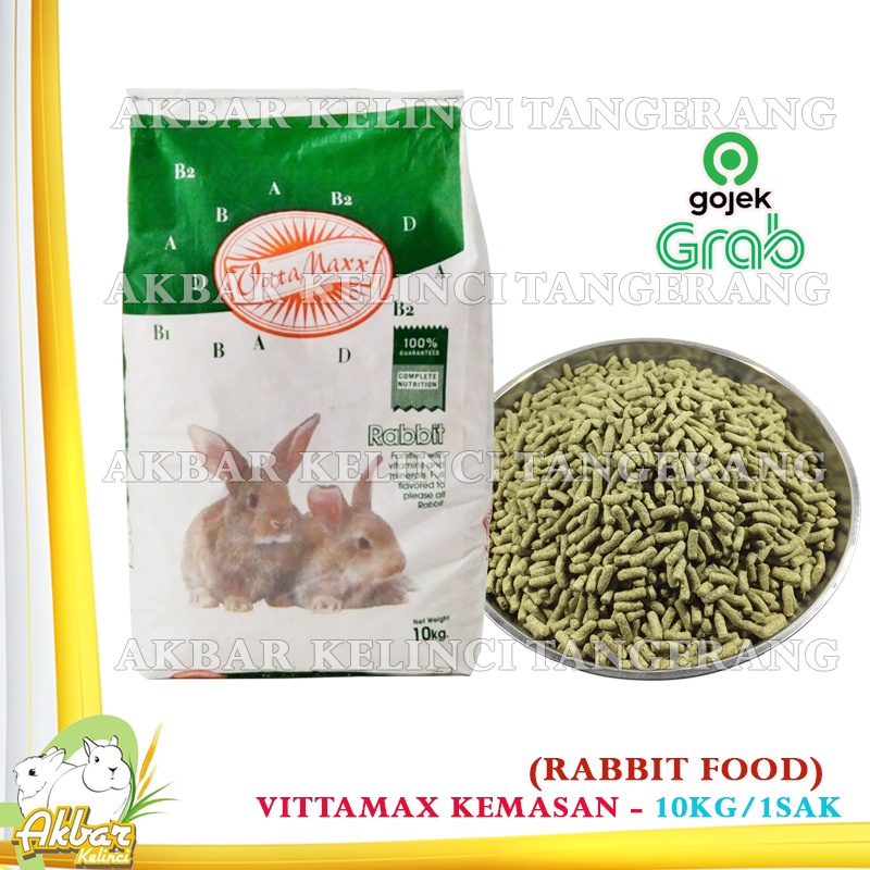 Jual Makanan Kelinci VITAMAXX 10 kg - Pelet Kelinci Vittamaxx 10kg ...