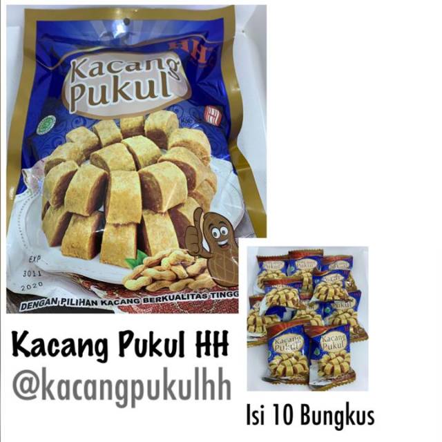 Kacang Pukul HH Makanan Oleh-Oleh Khas Bagansiapiapi Rokan Hilir Riau ...