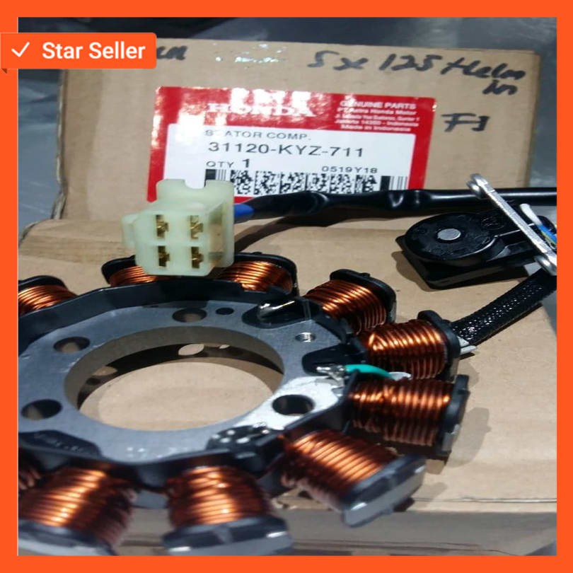 Jual Original [ASLI] SPULL SPUL STATOR COMP - BLADE 125 FI / 31120KYZ711 CROSS415 New Indonesia ...