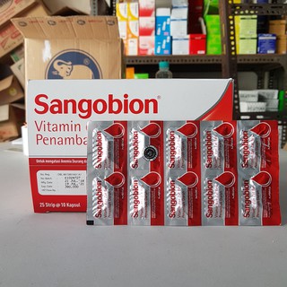 Sangobion Isi 10 Kapsul | Shopee Indonesia