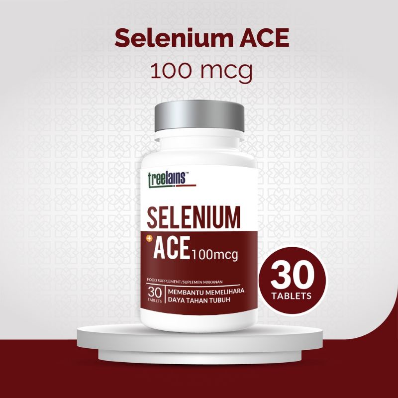 Jual Treelains Selenium ACE 100mg ( isi 30 Tablet ) | Shopee Indonesia