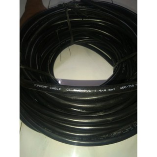 Jual Kabel Listrik Serabut Hitam NYYHY 4 x 4 4x4 Supreme (Meteran) Kabel NYYHY 4 x 4mm 4x4mm 4 x ...
