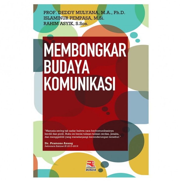 Jual Buku Membongkar Budaya Komunikasi - Deddy Mulyana | Shopee Indonesia