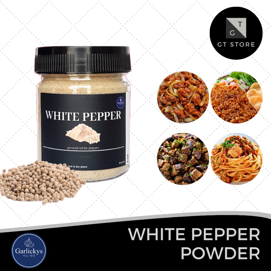 Jual Lada Putih Bubuk / Merica Putih Bubuk / Bubuk Lada Putih / White ...