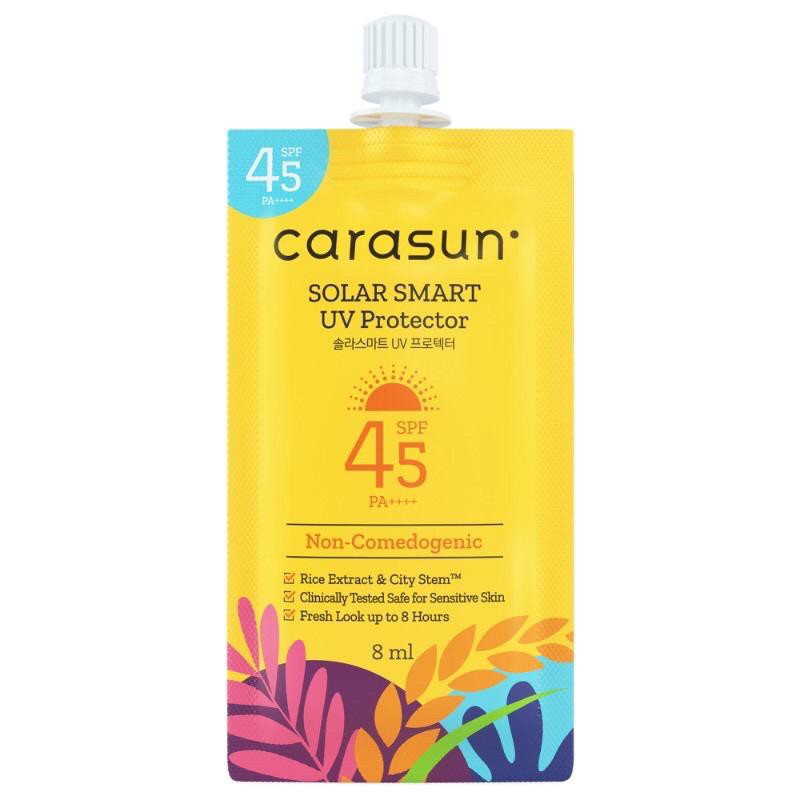 Jual BPOM CARASUN SOLAR SMART UV PROTECTOR SPF 45 PA++++ SACHET 8ML SUNSCREEN ORIGINAL | Shopee ...