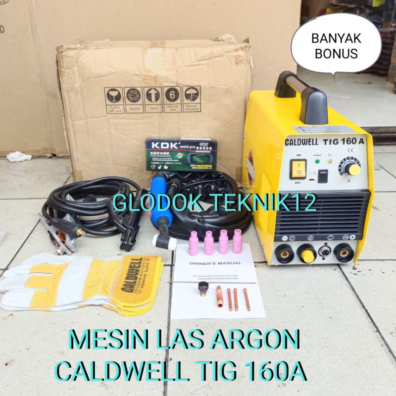 Jual MESIN LAS CALDWELL TIG 160 A / MESIN LAS ARGON CALDWELL TIG 160 ...
