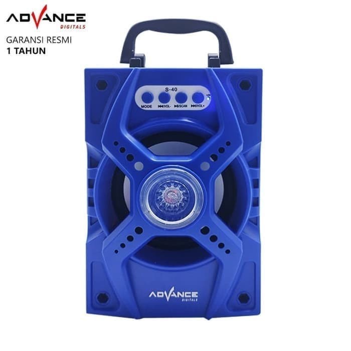 Jual SPEAKER BLUTUT / SPEAKER PORTABLE S40BT / BLUETOOTH ADVANCE S-40 ...