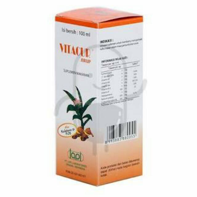 Jual Vitacur Syrup 100ml - Vitamin Nafsu Makan Sirup | Shopee Indonesia